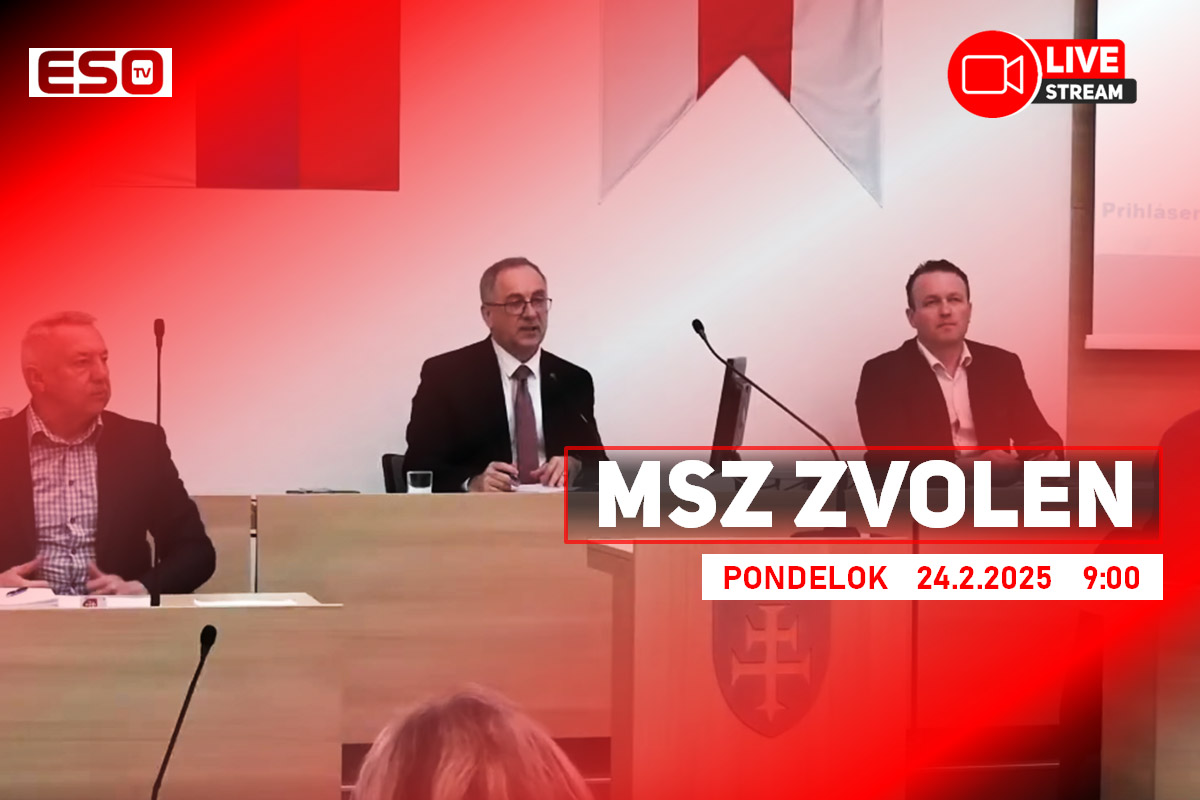 MESTSKÉ ZASTUPITEĽSTVO ZVOLEN, 24.2.2025 - TV ESO