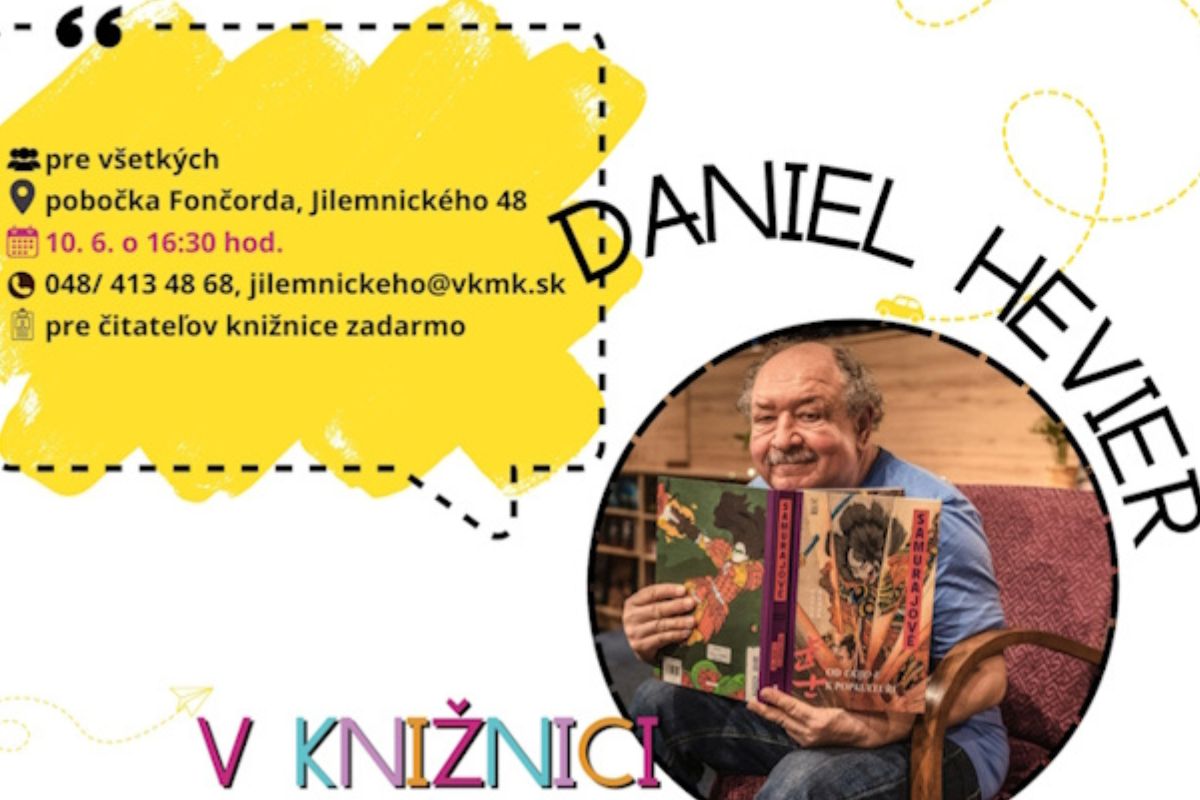 Vkmk Daniel Hevier V Knižnici Bbonline Sk